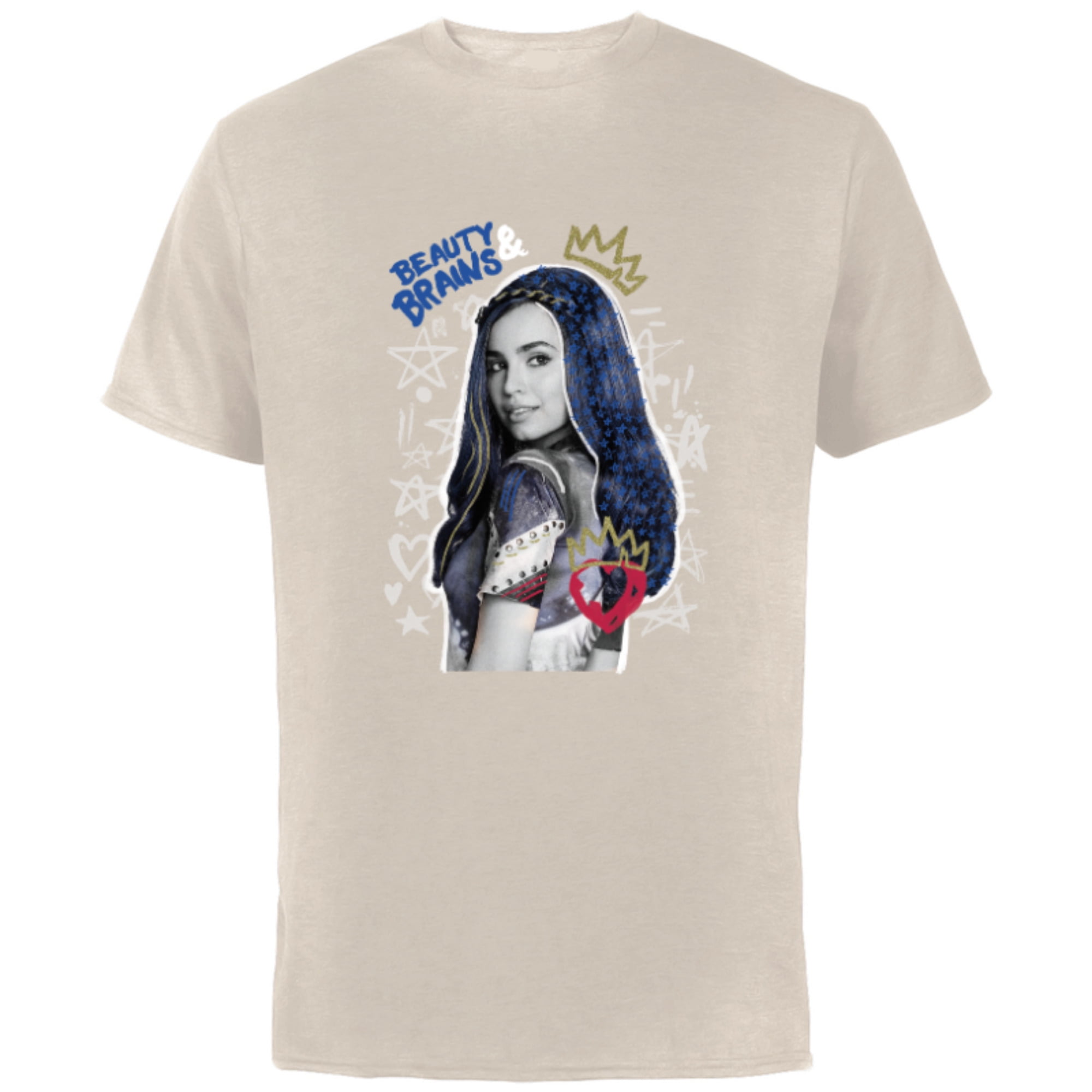 Disney Descendants 2 Evie Collage - Short Sleeve Cotton T-Shirt for ...