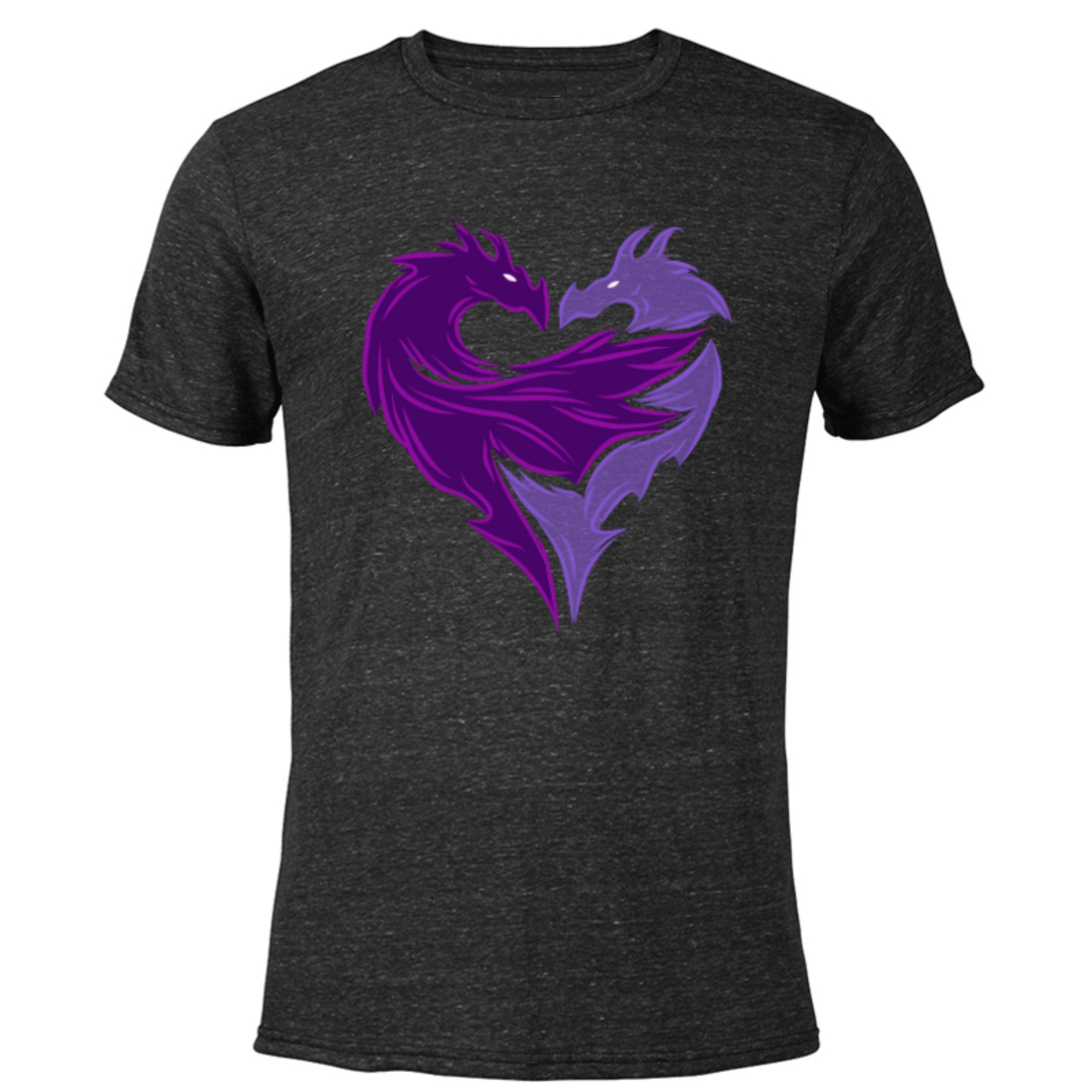 Disney Descendants 2 Mal Dragon - Short Sleeve Blended T-Shirt for ...