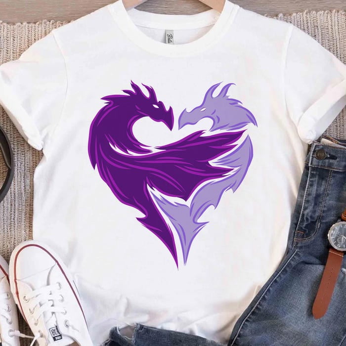 Disney Descendants 2 Mal Dragon T-Shirt, Descendants Shirt, Disneyland ...