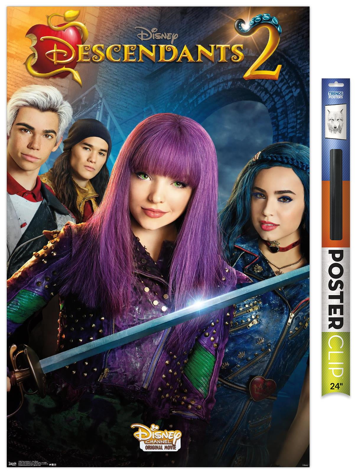 Disney Descendants 2 - One Sheet Wall Poster, 22.375" x 34" - Walmart.com