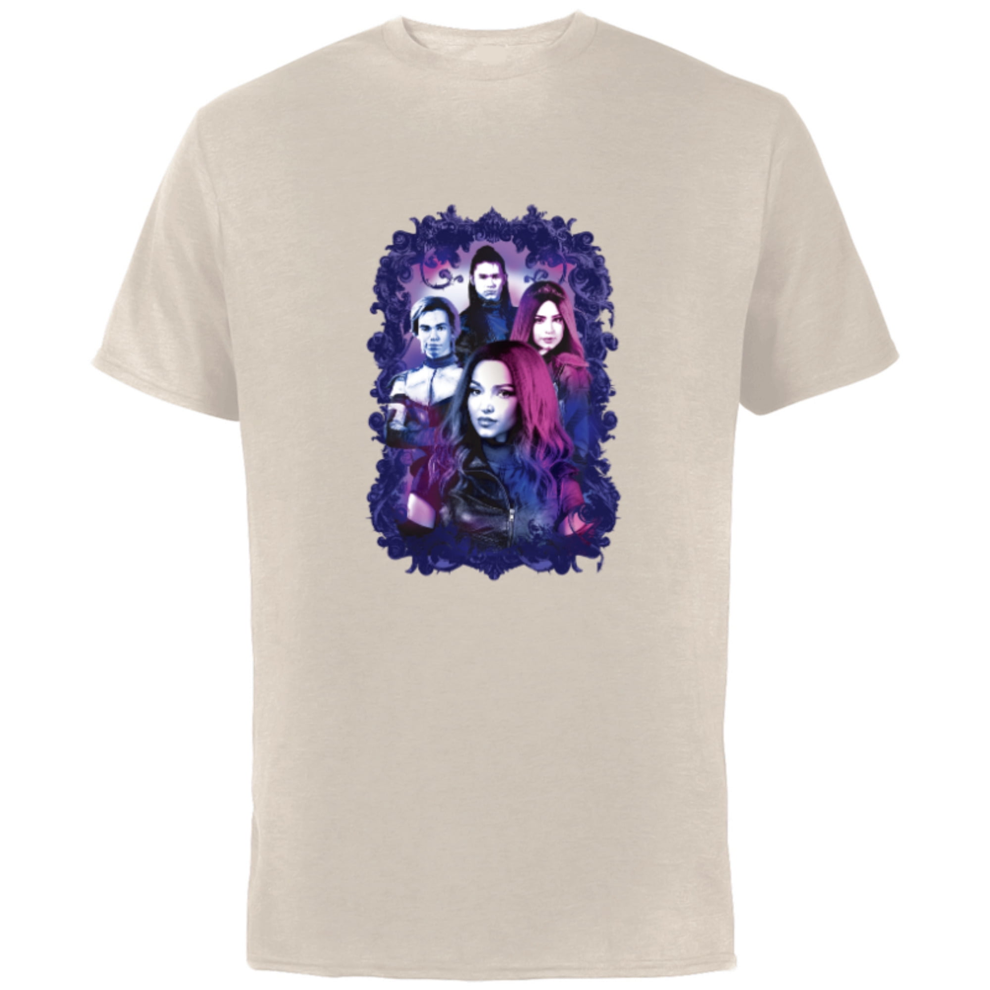 Disney Descendants 3 Carlos, Jay, Mal, and Evie - Short Sleeve Cotton T-Shirt for Adults ...
