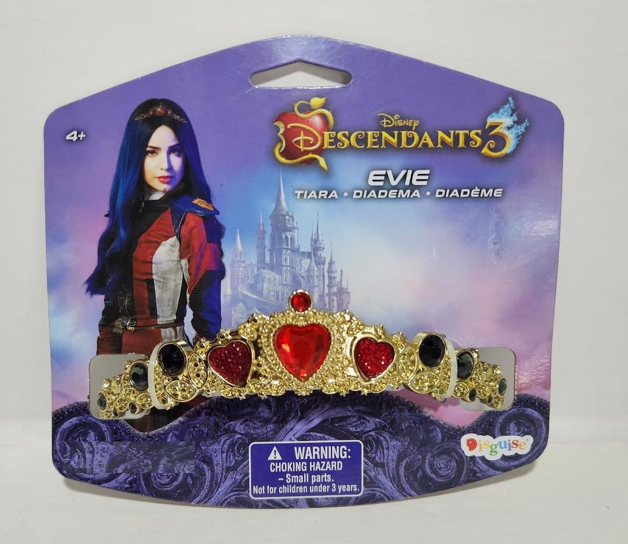 Disney Descendants 3 Evie Halloween Tiara Costume Accessory - Walmart ...