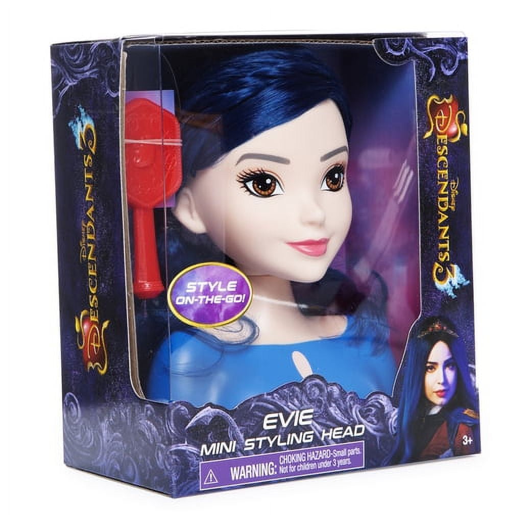 Disney Descendants 3 Evie Mini Styling Head, doll accessories - Walmart.com