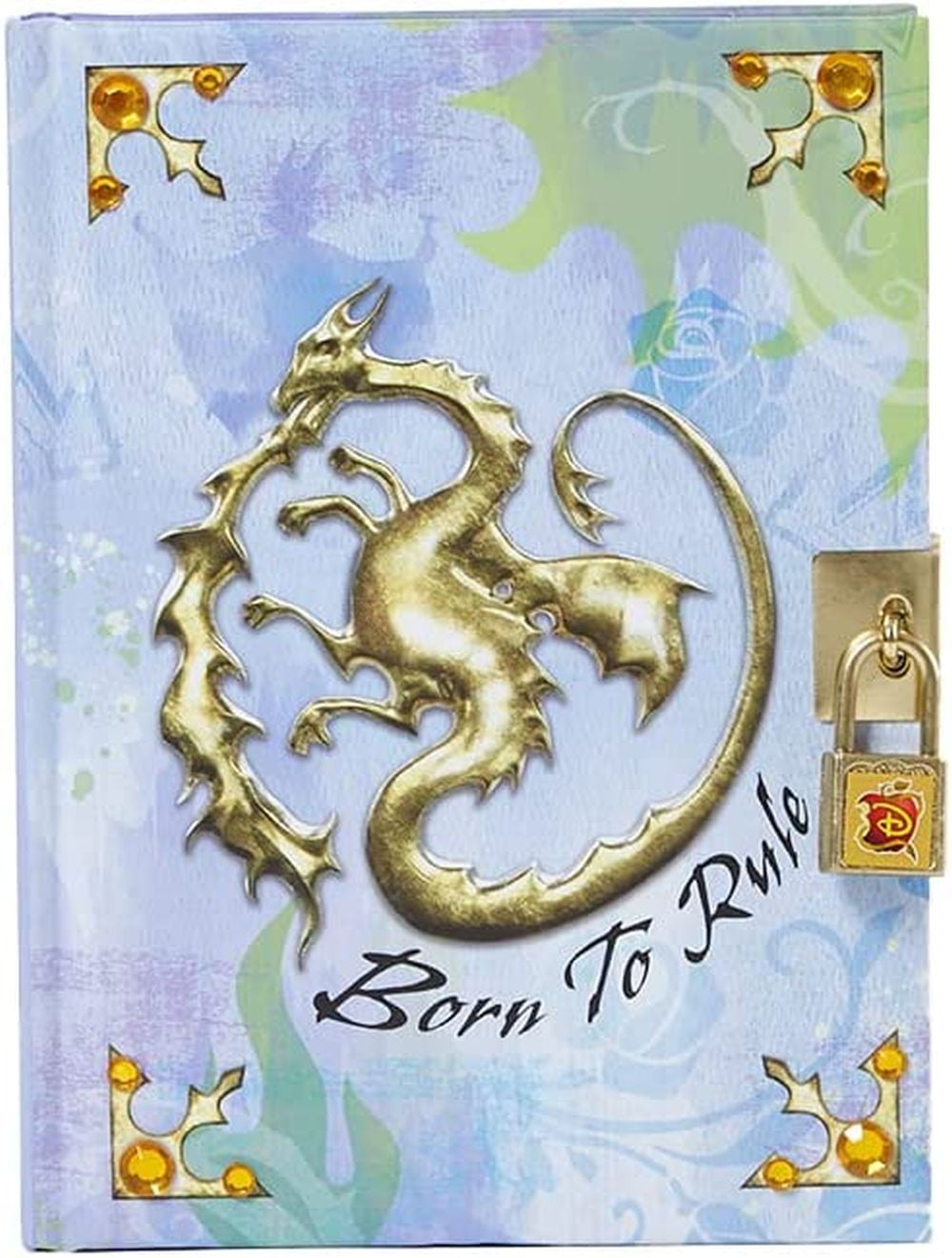 Disney Descendants Kids' Lockable Journal Notebook, Mal’s Diary with ...