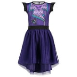 Disney Descendants Mal Princess Dress, Tulle Sequin Cosplay Outfit for ...