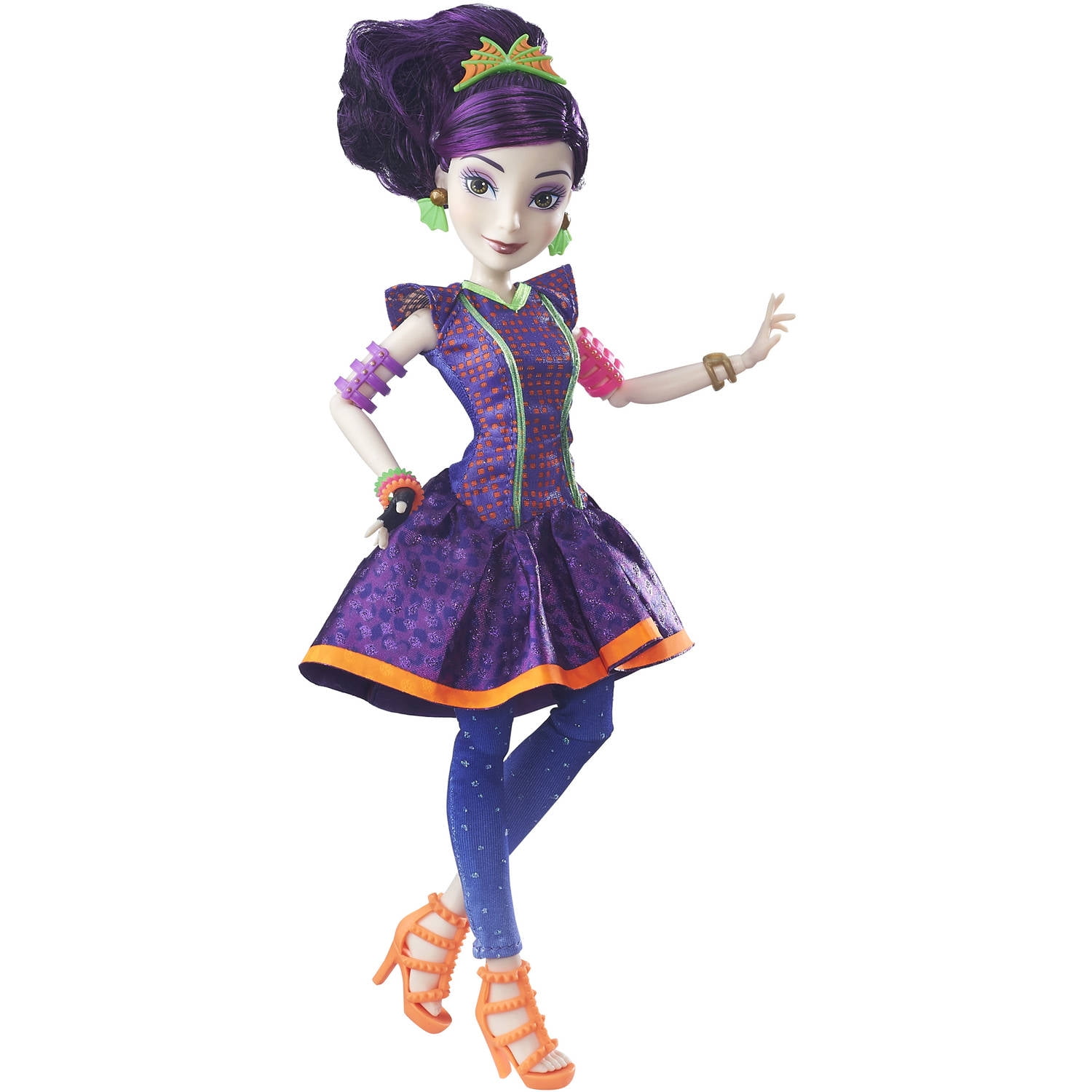 Disney Descendants Neon Lights Feature Mal Isle of the Lost - Walmart.com