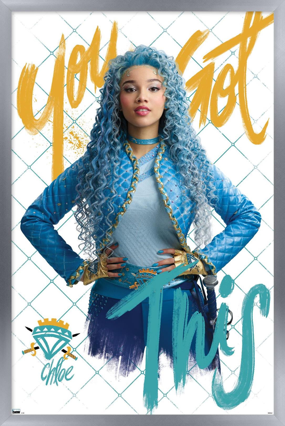 Disney Descendants: The Rise of Red - Chloe Wall Poster, 14.725" x 22. ...