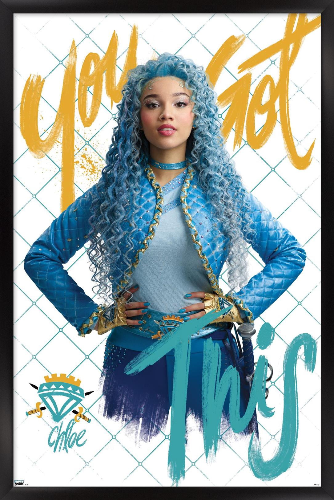 Disney Descendants: The Rise of Red - Chloe Wall Poster, 14.725" x 22. ...