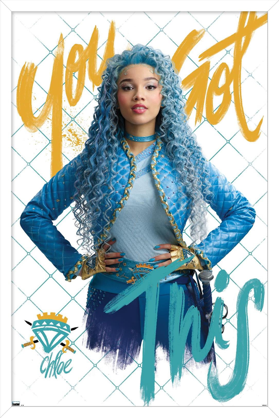 Disney Descendants: The Rise of Red - Chloe Wall Poster, 22.375" x 34 ...