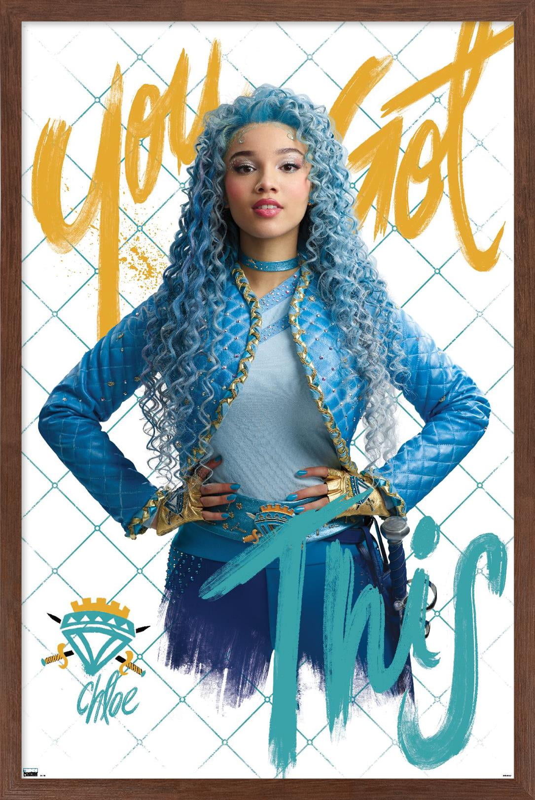 Disney Descendants: The Rise of Red - Chloe Wall Poster, 22.375" x 34 ...