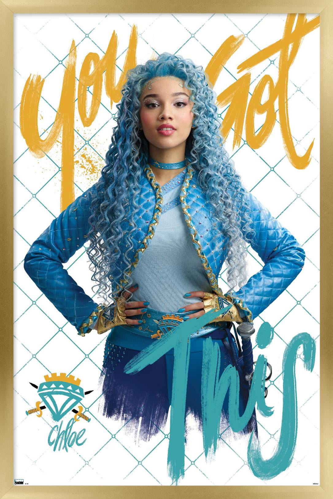 Disney Descendants: The Rise of Red - Chloe Wall Poster, 22.375" x 34 ...