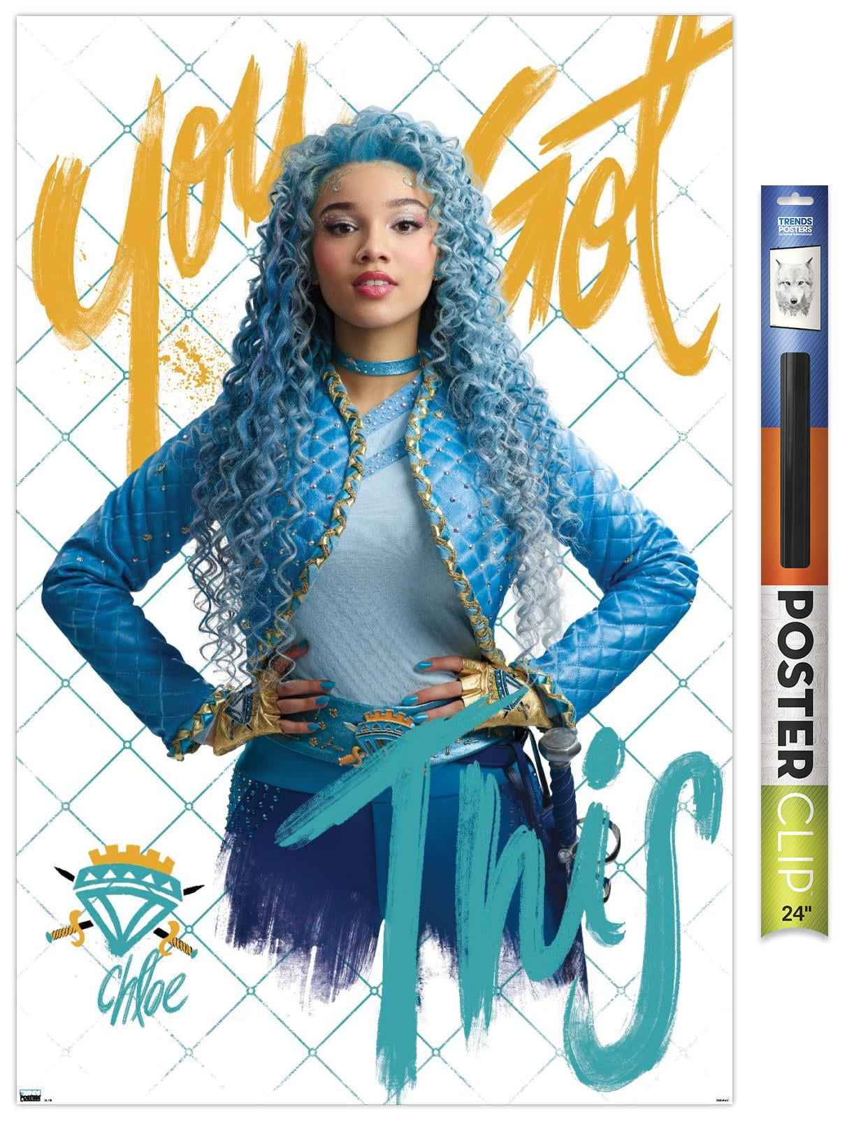 Disney Descendants: The Rise of Red - Chloe Wall Poster, 22.375" x 34 ...