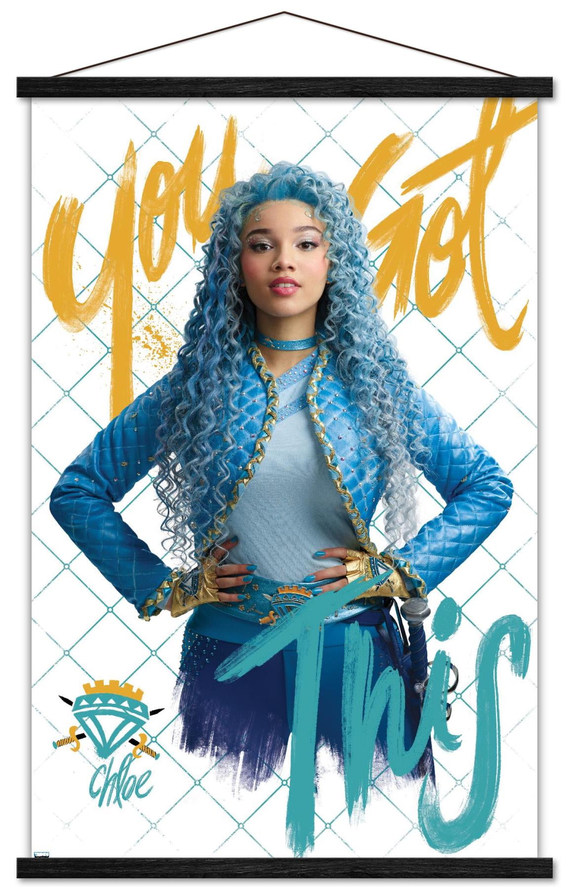 Disney Descendants: The Rise of Red - Chloe Wall Poster with Magnetic ...