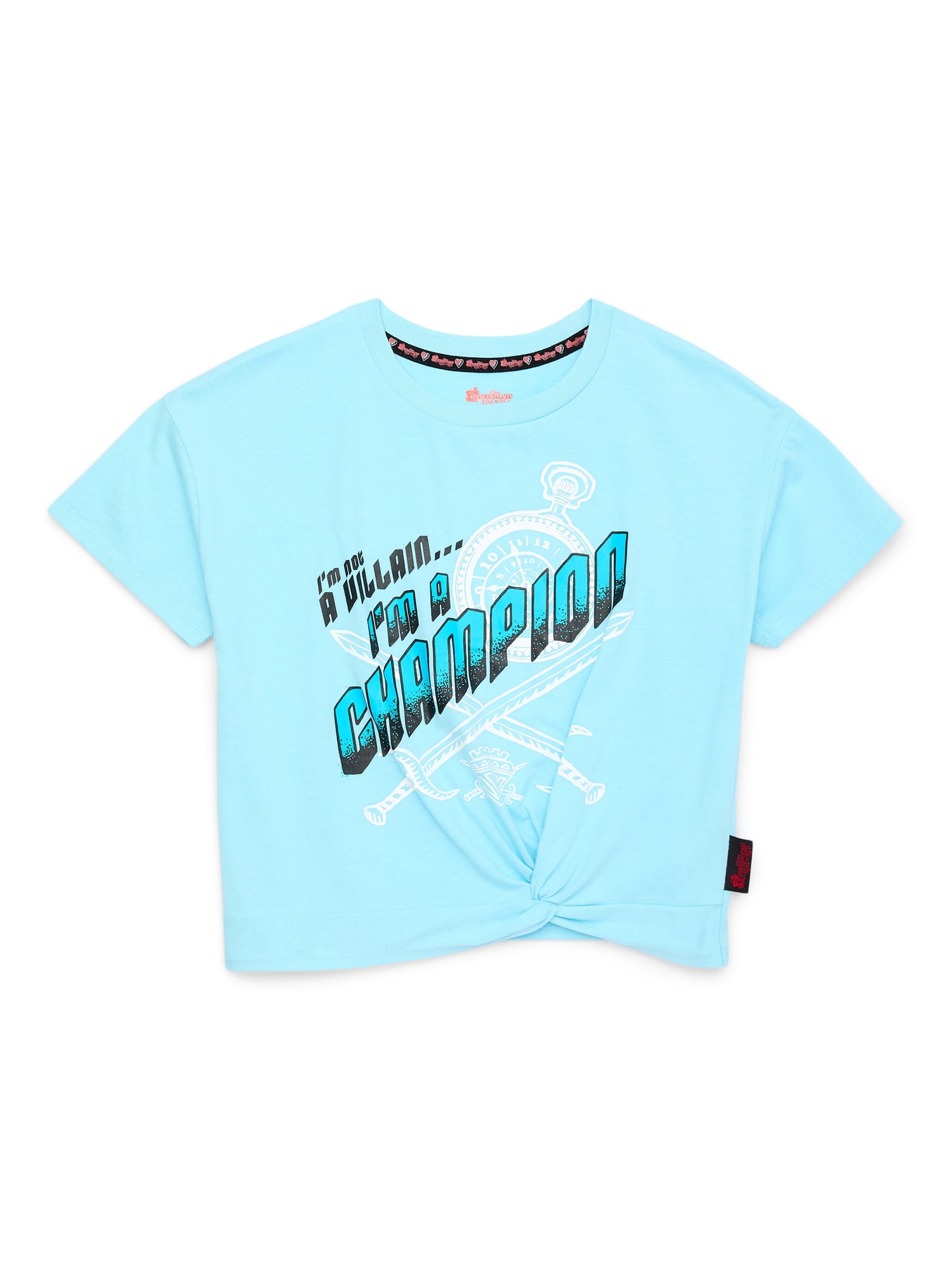 Disney Descendants The Rise of Red Girls' Champion T-Shirt, Sizes 4-16 ...