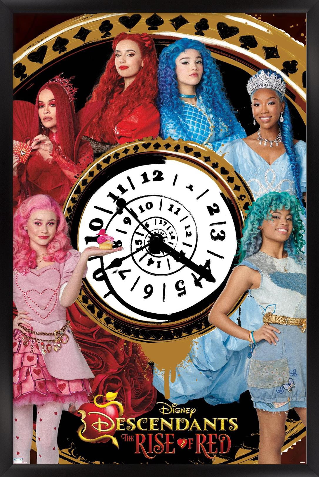 Disney Descendants: The Rise of Red - Group Wall Poster, 14.725" x 22. ...