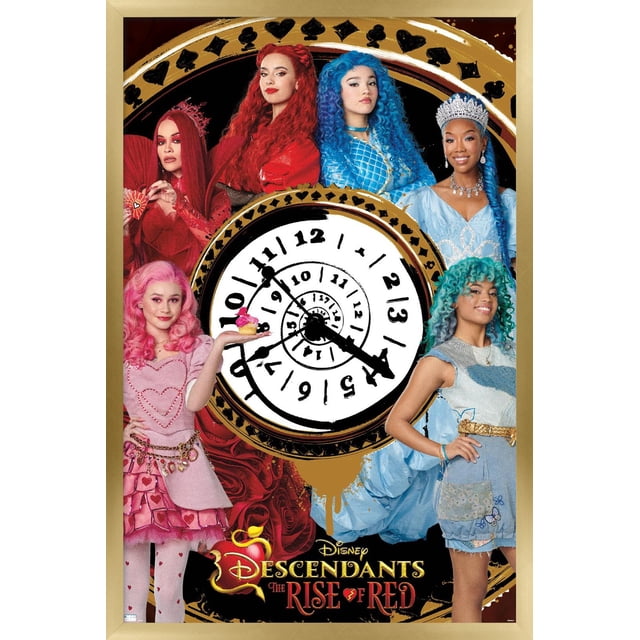Disney Descendants: The Rise of Red - Group Wall Poster, 14.725" x 22. ...
