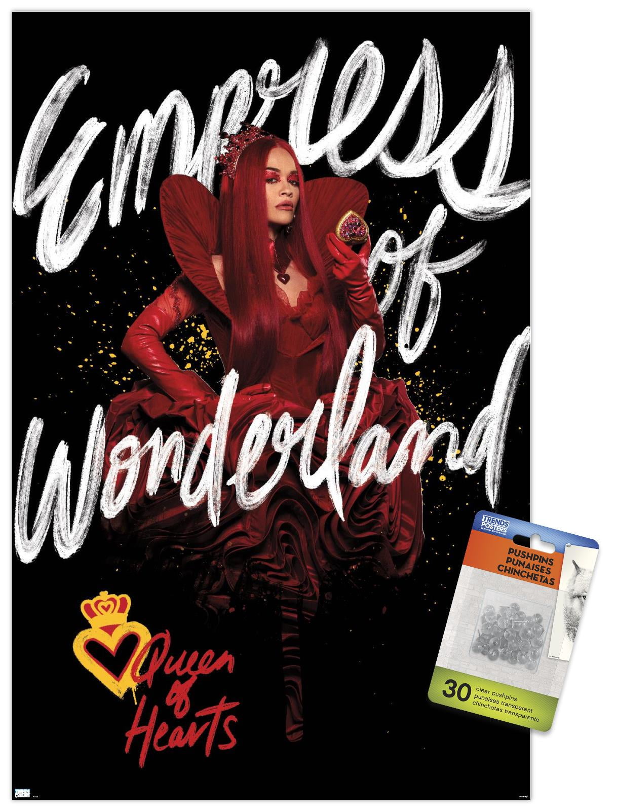 Disney Descendants: The Rise of Red - Queen of Hearts Wall Poster with ...