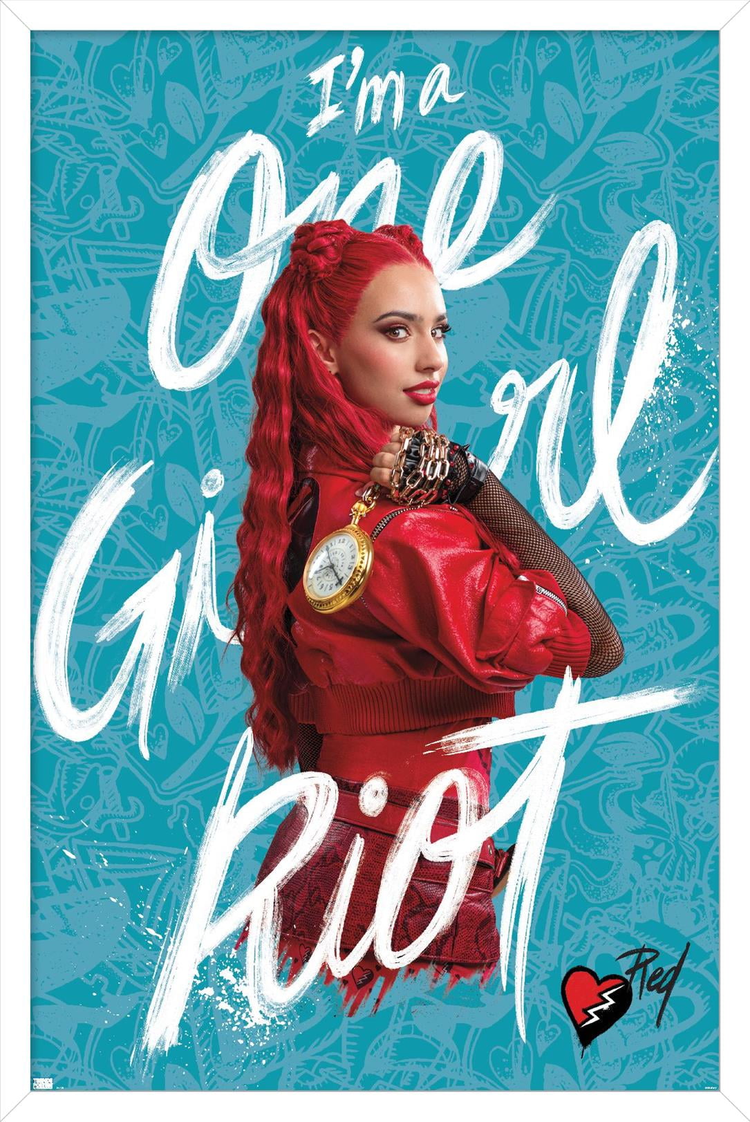 Disney Descendants: The Rise of Red - Red Wall Poster, 22.375" x 34 ...