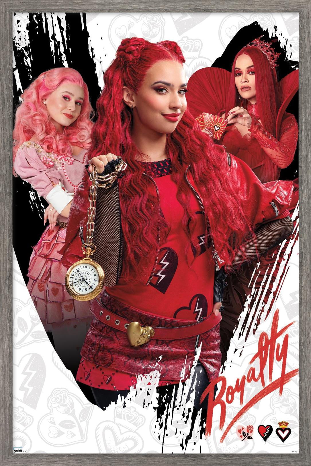 Disney Descendants: The Rise of Red - Royalty Wall Poster, 14.725" x 22 ...