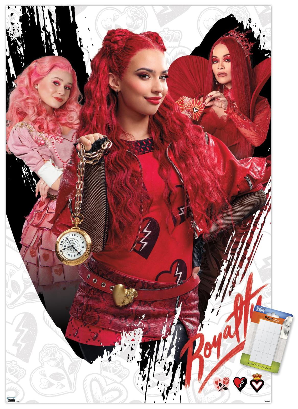 Disney Descendants: The Rise of Red - Royalty Wall Poster, 14.725" x 22 ...