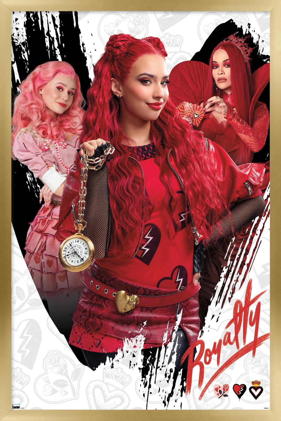 Disney Descendants: The Rise of Red - Royalty Wall Poster, 22.375" x 34 ...