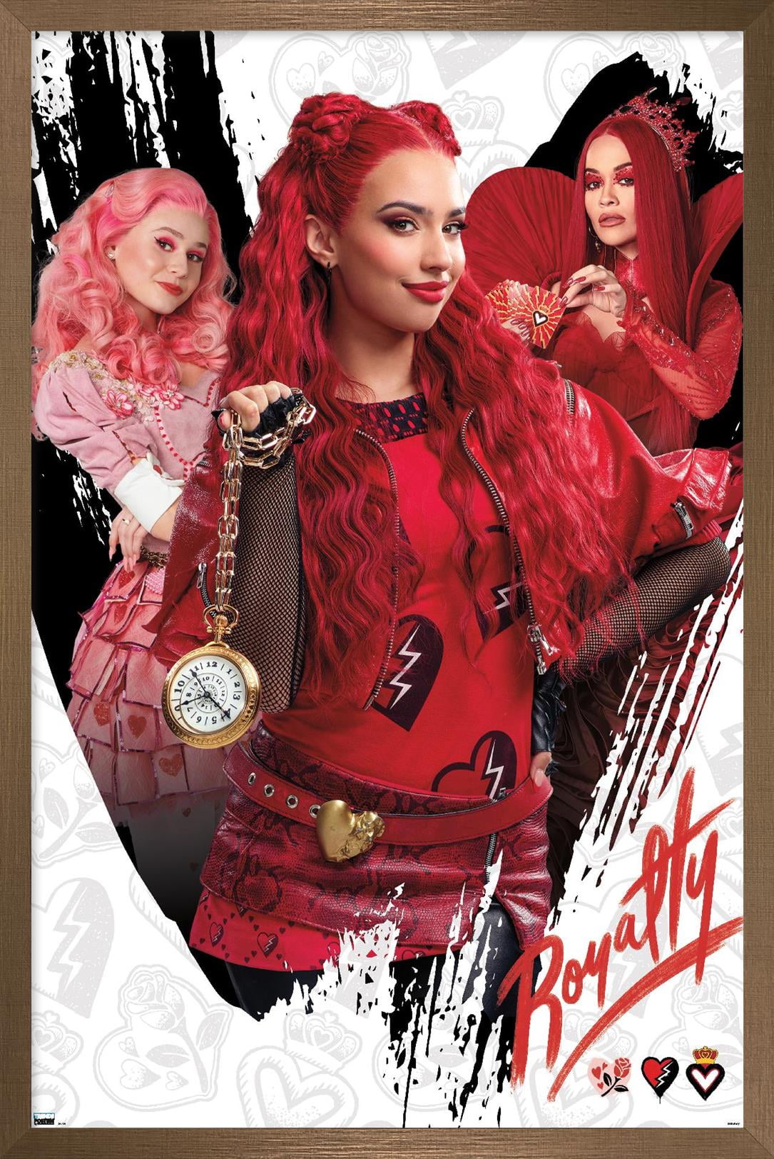 Disney Descendants: The Rise of Red - Royalty Wall Poster, 22.375" x 34 ...