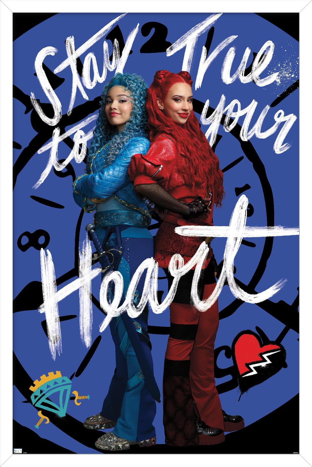 Disney Descendants: The Rise of Red - Stay True Wall Poster, 22.375" x ...