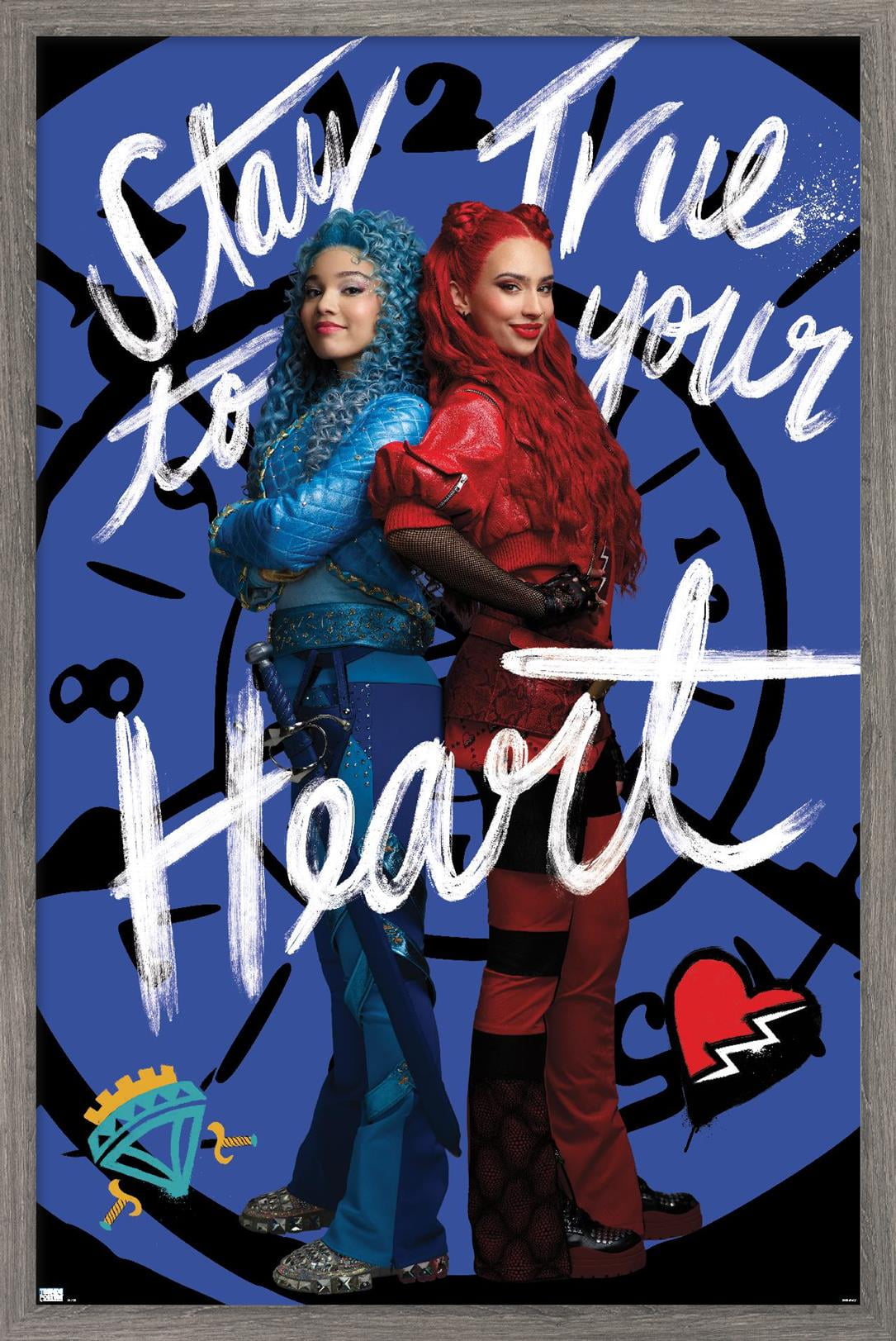 Disney Descendants: The Rise of Red - Stay True Wall Poster, 22.375" x ...