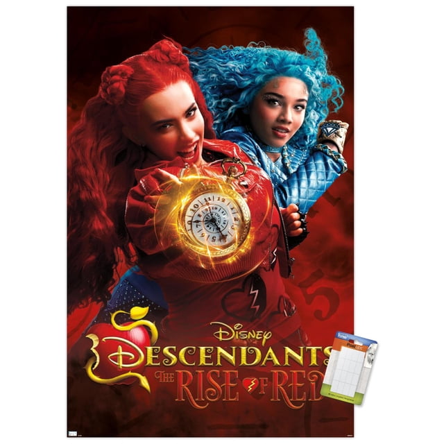 Disney Descendants: The Rise of Red - Time Wall Poster, 14.725" x 22. ...