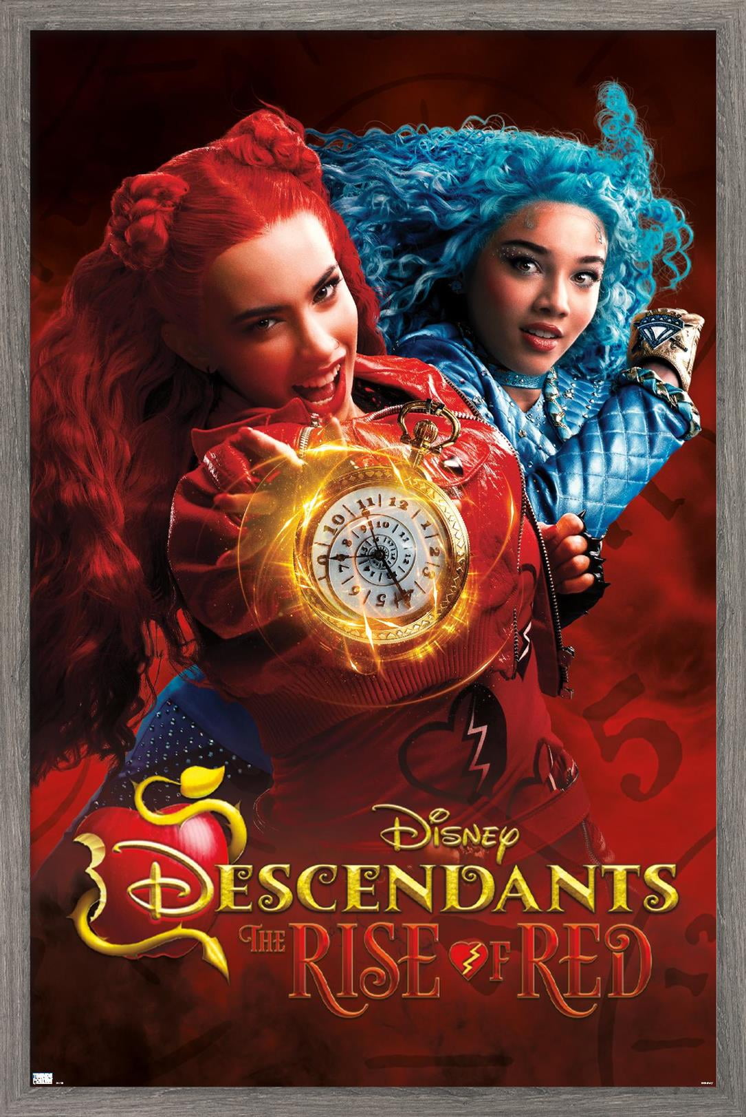 Disney Descendants: The Rise of Red - Time Wall Poster, 22.375" x 34 ...