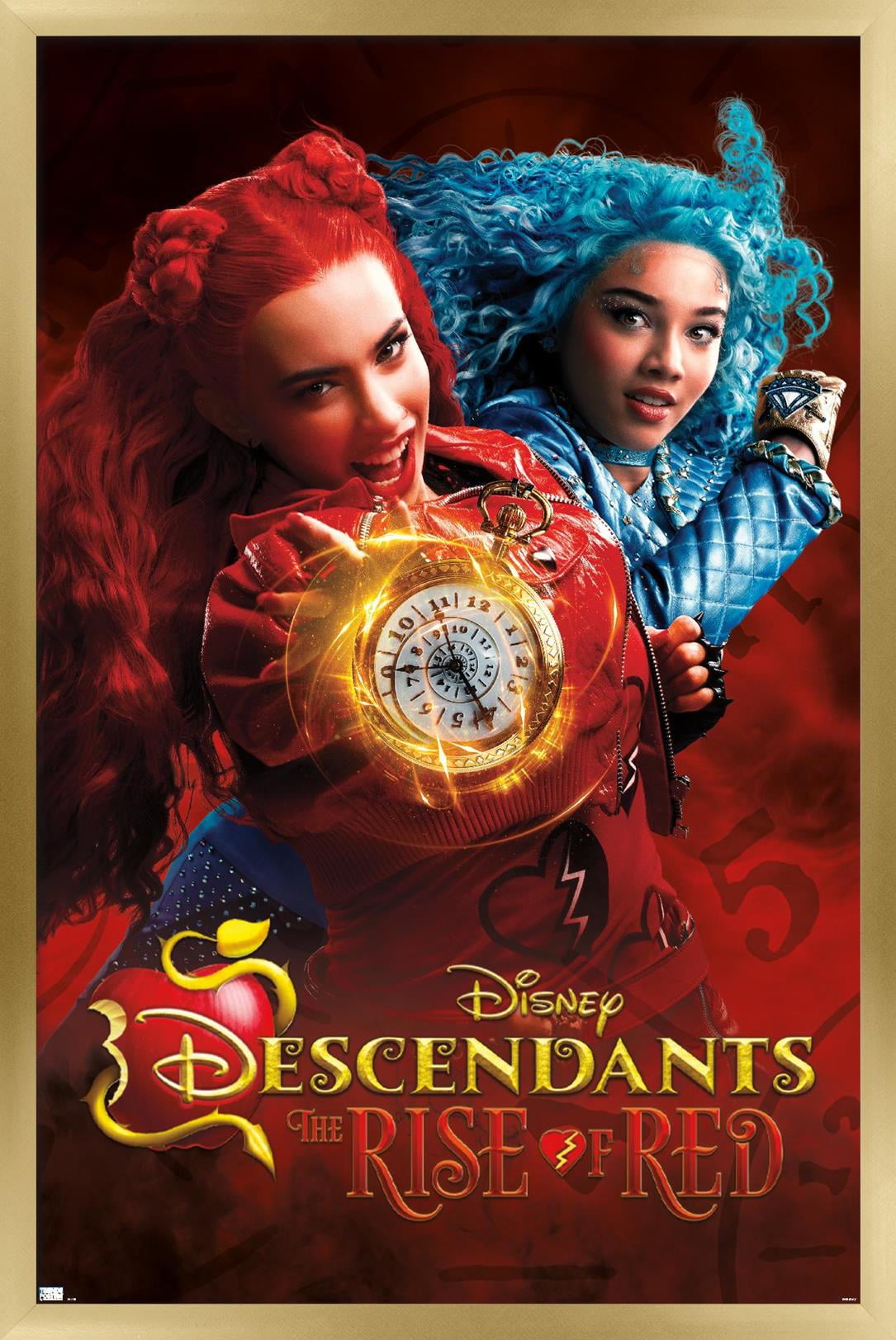 Disney Descendants: The Rise of Red - Time Wall Poster, 22.375" x 34 ...
