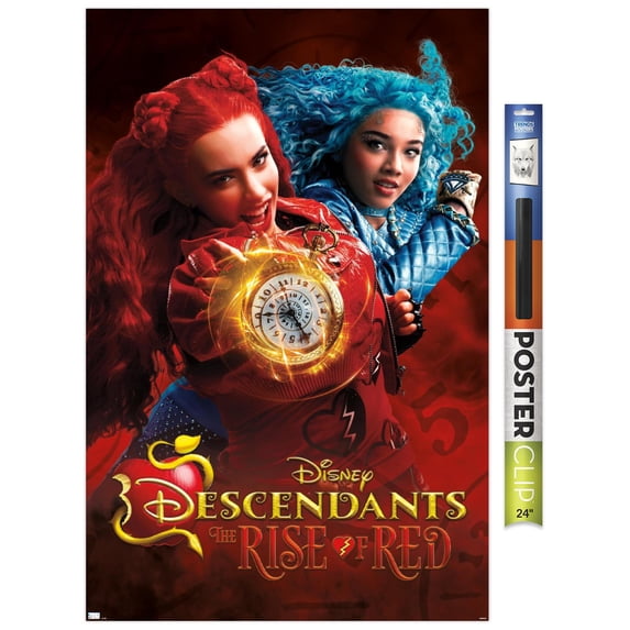 Disney Descendants: The Rise of Red - Time Wall Poster, 22.375" x 34 ...