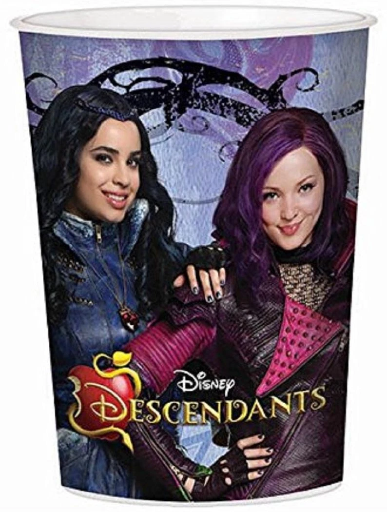 Disney Descendants Tv Movie Girls Kids Birthday Party Favor 16 Oz ...