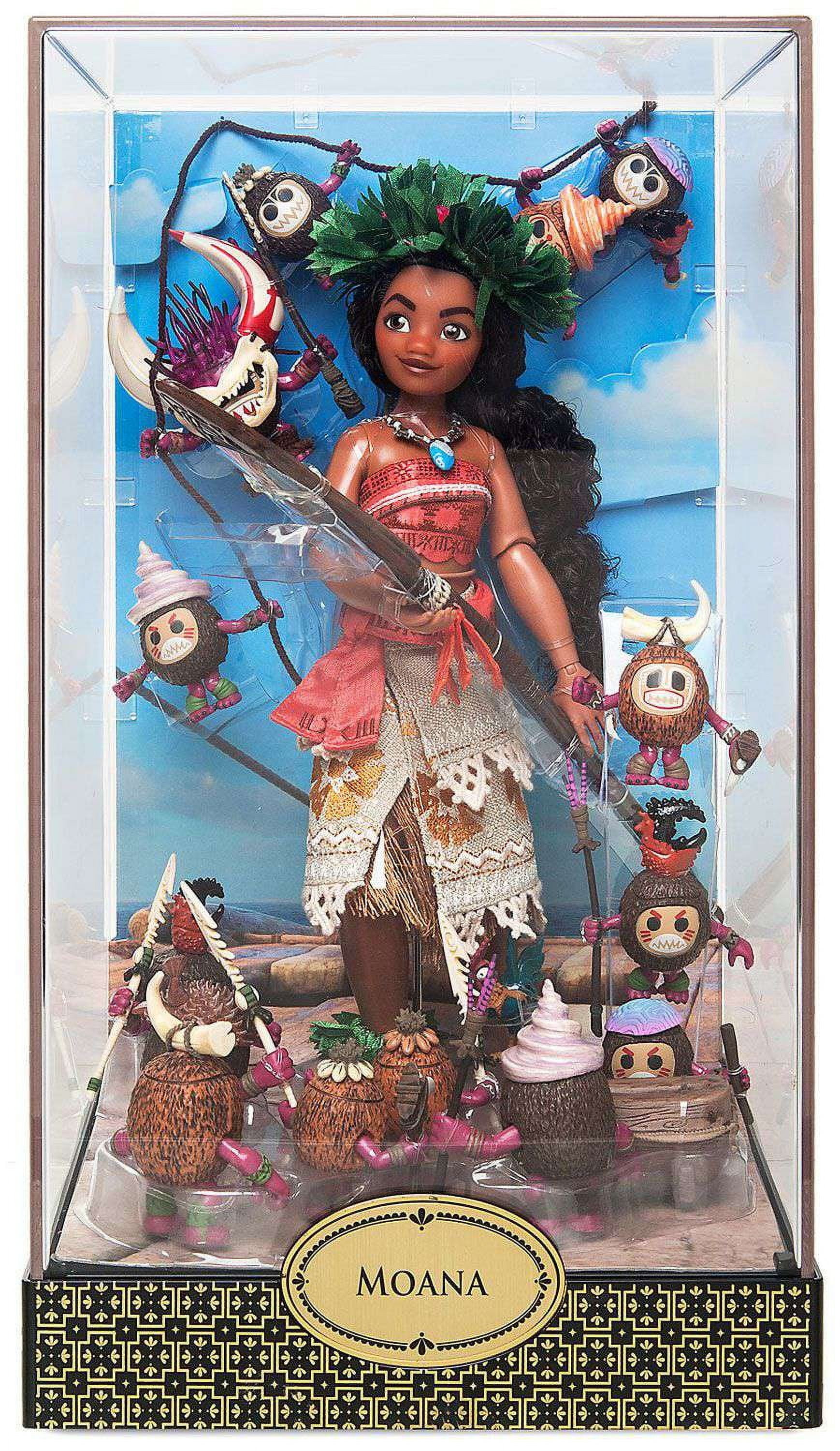 Disney Princess Collectible Moana Doll, PVC, ABS and POM - Walmart.com