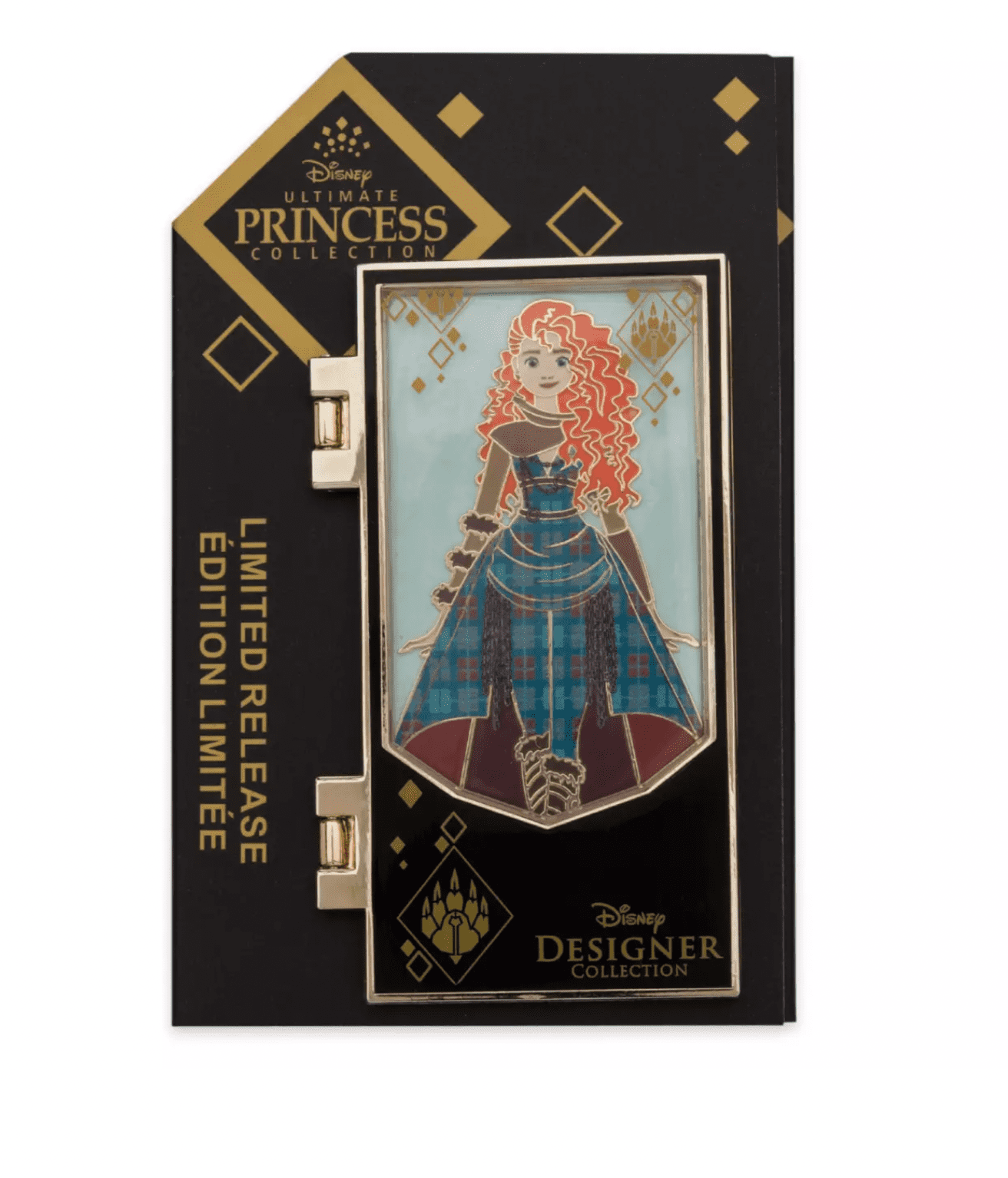 Disney Designer Ultimate Princess Collection Merida Hinged Pin Limited ...