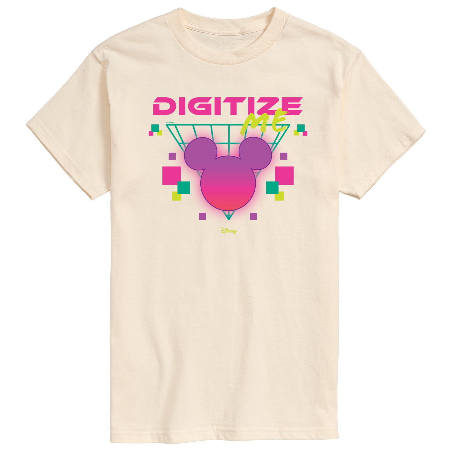 Disney - Digitize Me - Men's Short Sleeve Graphic T-Shirt - Walmart.com