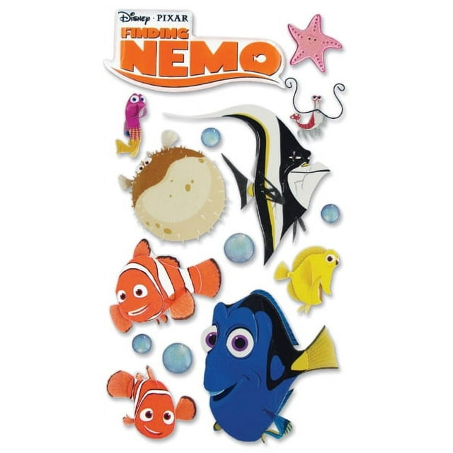 EK Disney Dimensional Stickers-Finding Nemo - Walmart.com