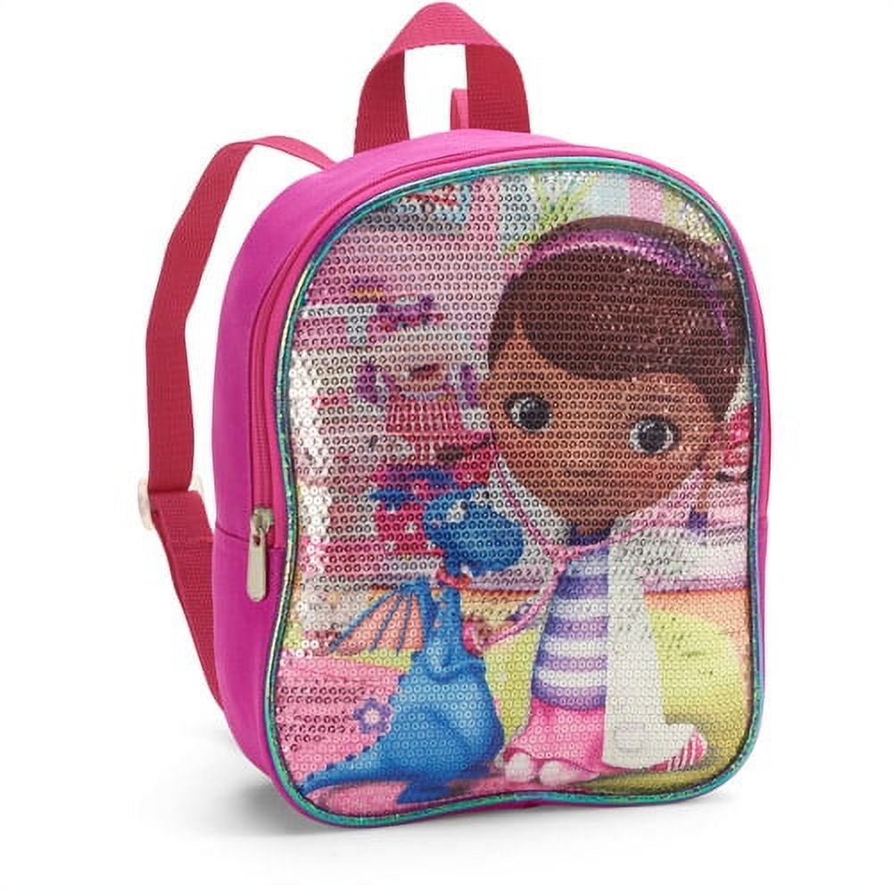 Disney - Disney Doc Mcstuffins 10" Sequin Backpack - Walmart.com