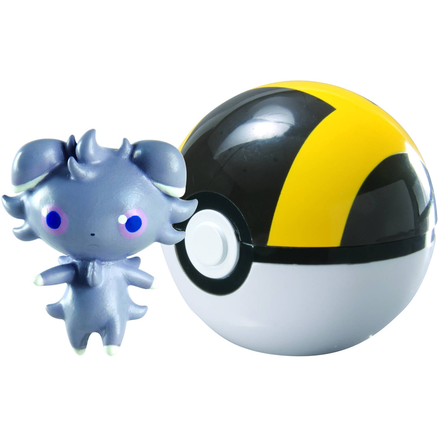 TOMY Pokemon Clip 'n Carry Poke Ball Espurr Action Figure with Ultra ...