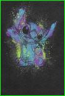 Disney Stitch All Gender Souvenir Graphic Tee Shirt, Gray, Men's Size ...