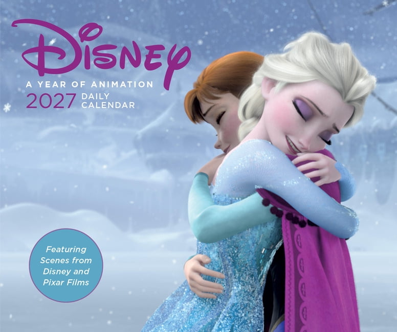 Disney Disney a Year of Animation 2027 Daily Calendar, (Paperback ...