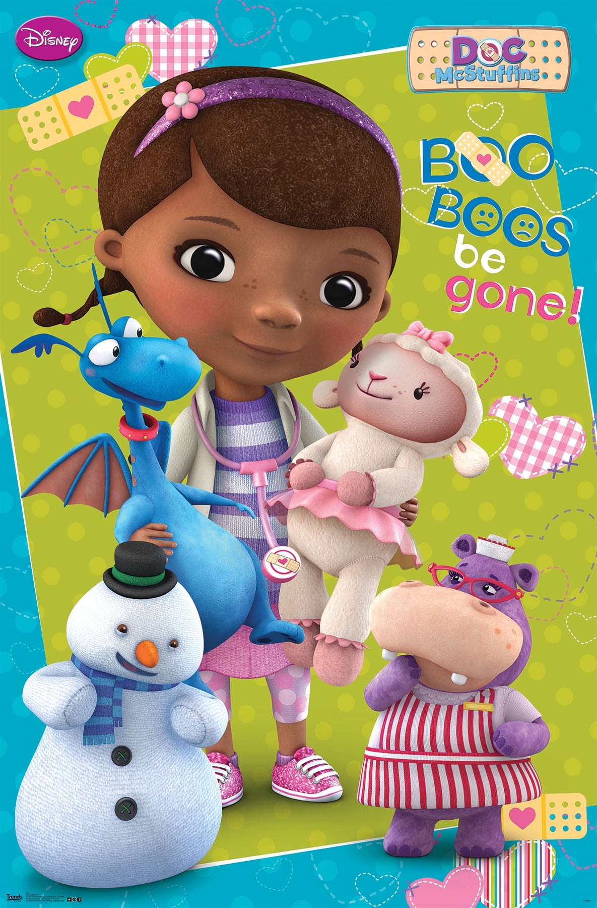 Disney Doc McStuffins - Boo Boos be Gone Wall Poster, 22.375" x 34 ...