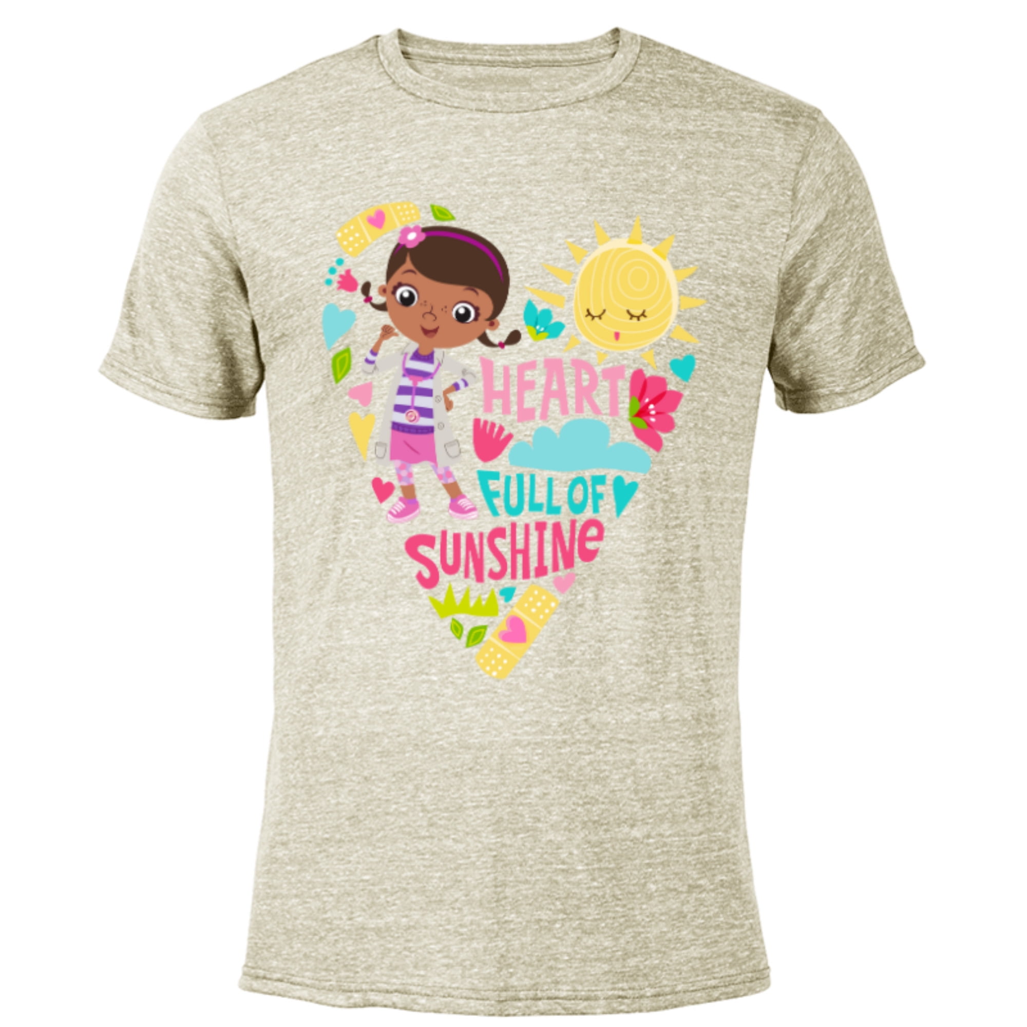 Disney Doc McStuffins Heart Full of Sunshine Girls’ - Short Sleeve ...