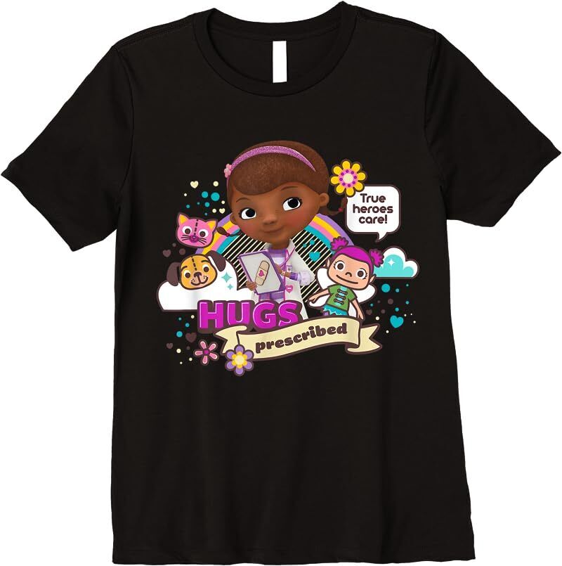 Disney Doc McStuffins “Hugs Prescribed” T-Shirts - Walmart.com