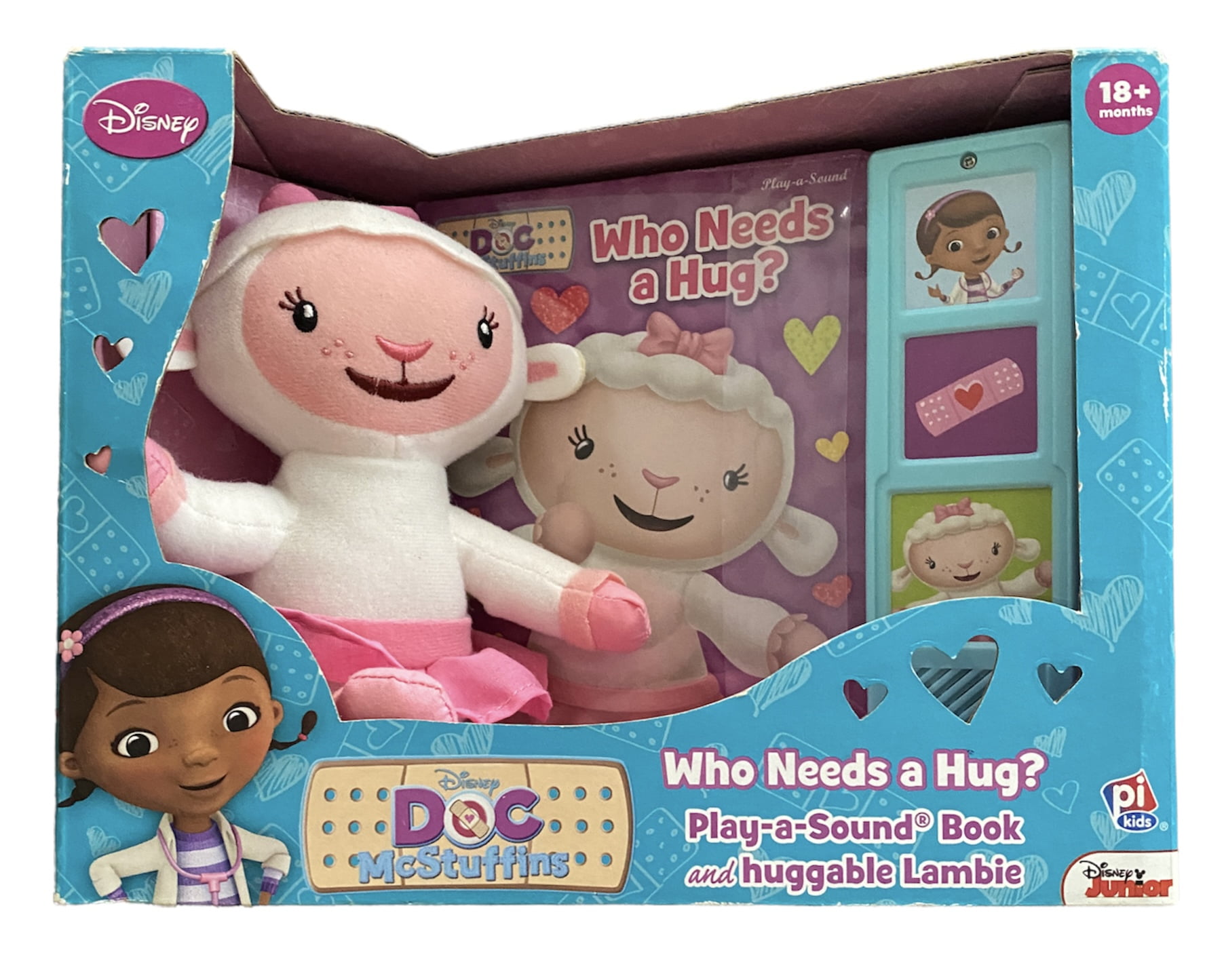 Disney Doc McStuffins Play-a-Sound Book and Huggable Lambie - Walmart.com