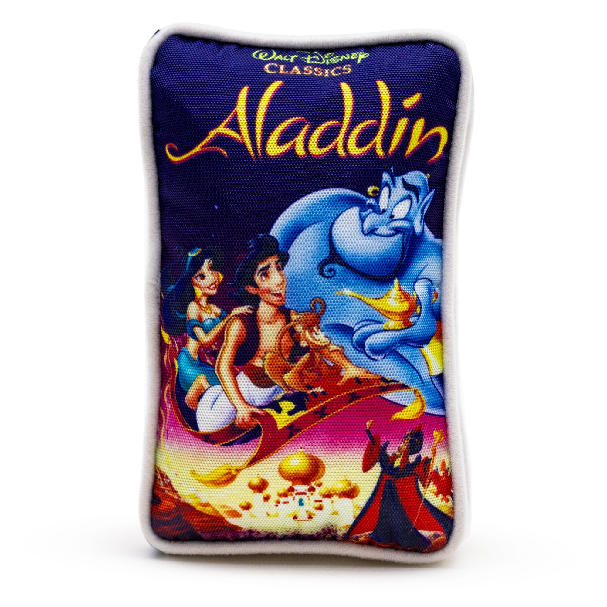 Disney Dog Toy, Disney Aladdin VHS Tape Replica Pet Toy, Plush ...