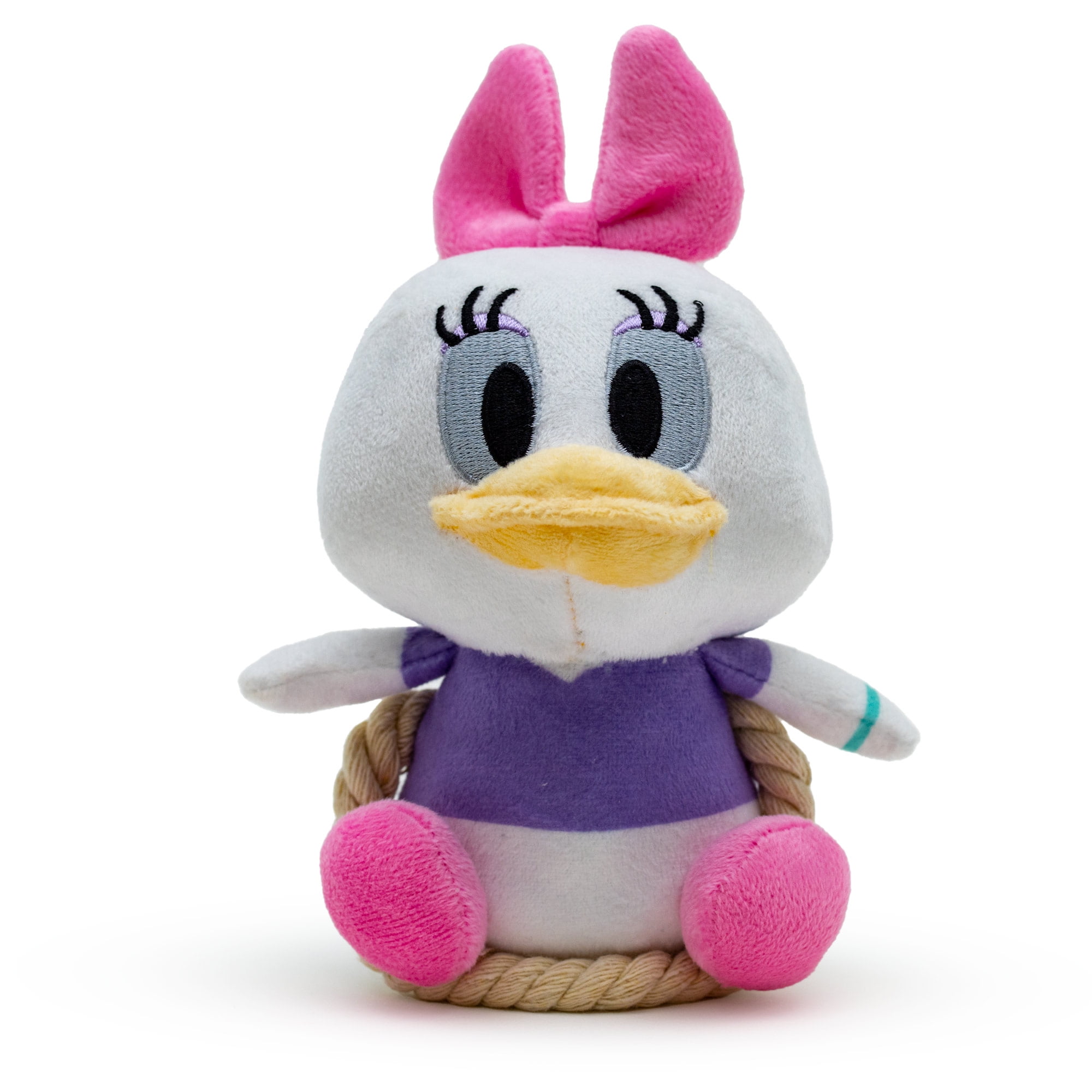 Disney Dog Toy, Disney Daisy Duck Chibi Sitting Pose Pet Toy, Plush ...