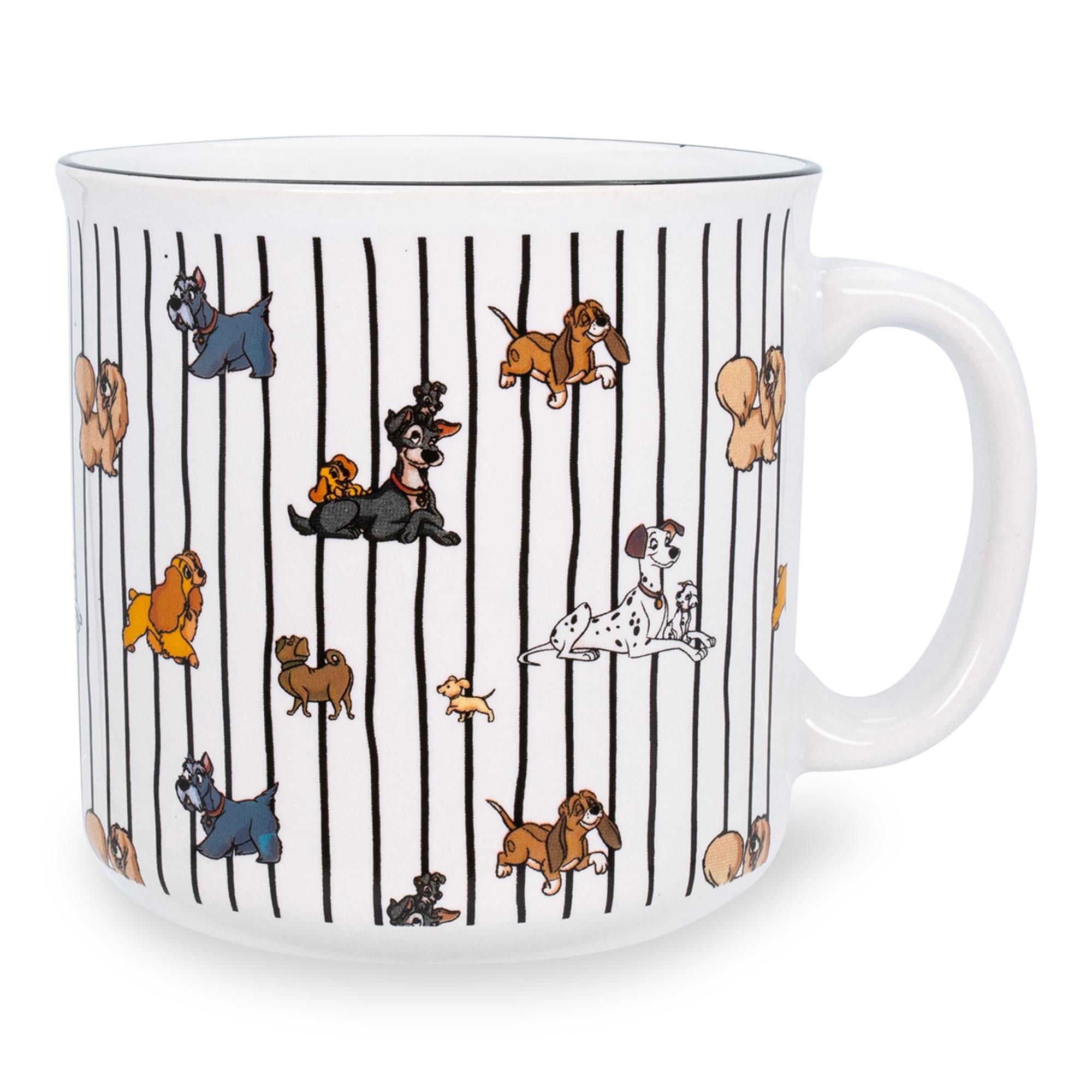 Disney Dogs Ceramic Camper Mug | Holds 20 Ounces - Walmart.com