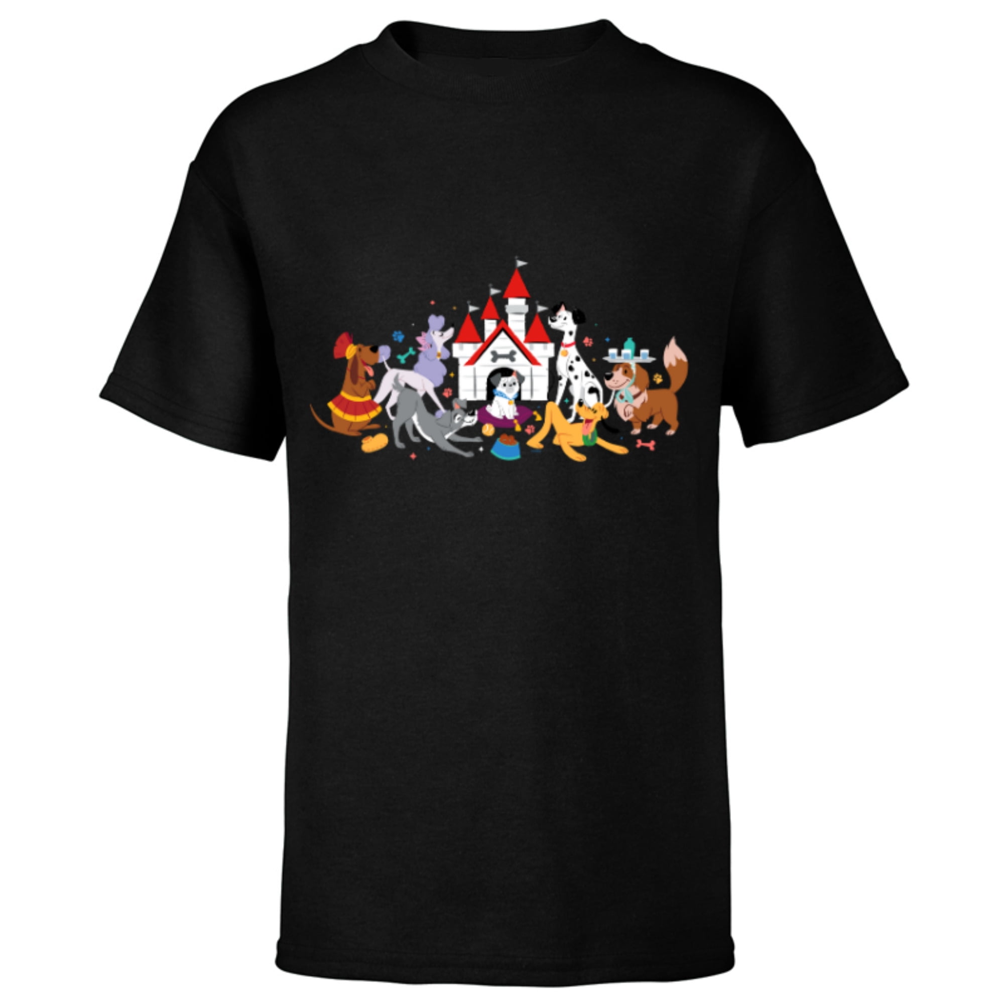 Disney Dogs Puppy Friends - Short Sleeve T-Shirt for Kids - Customized ...