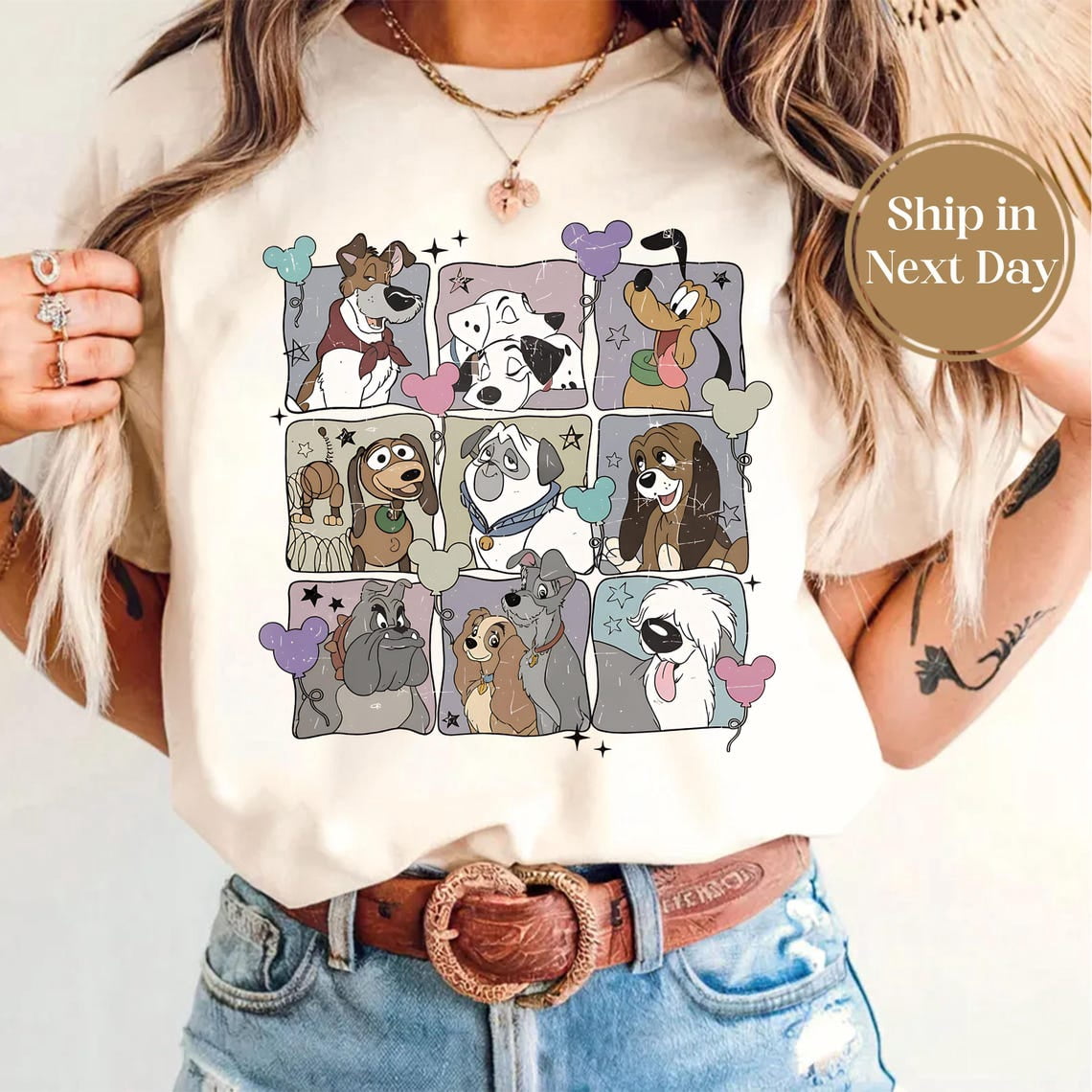 Disney Dogs Shirt, Dog Lovers Shirt, Disneyland Shirt, Disney World ...